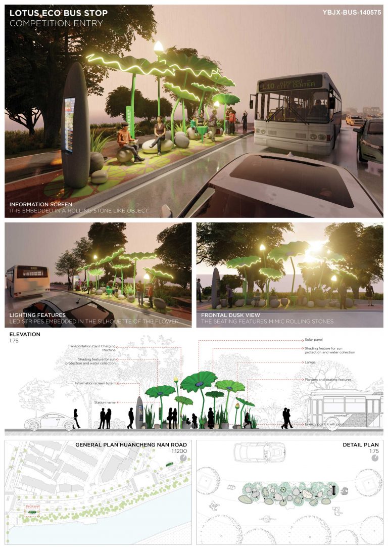 LOTUS ECO-BUS STOP - 100architects