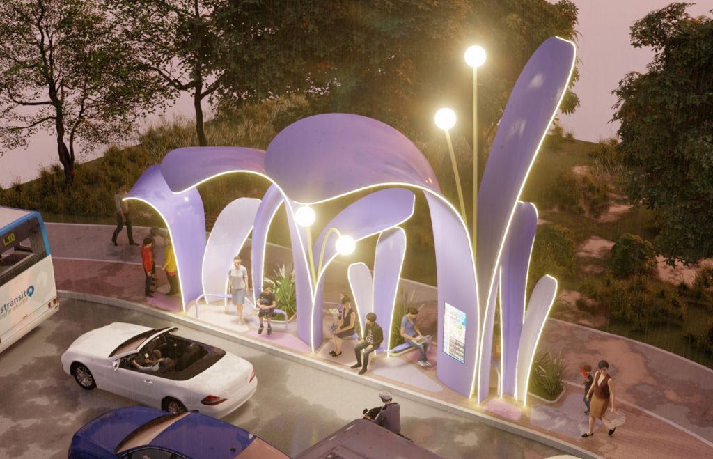 AZALEA ECO-BUS STOP - 100architects