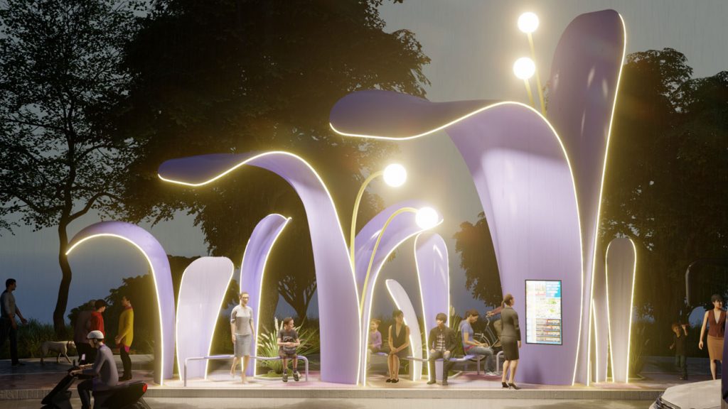 AZALEA ECO-BUS STOP - 100architects