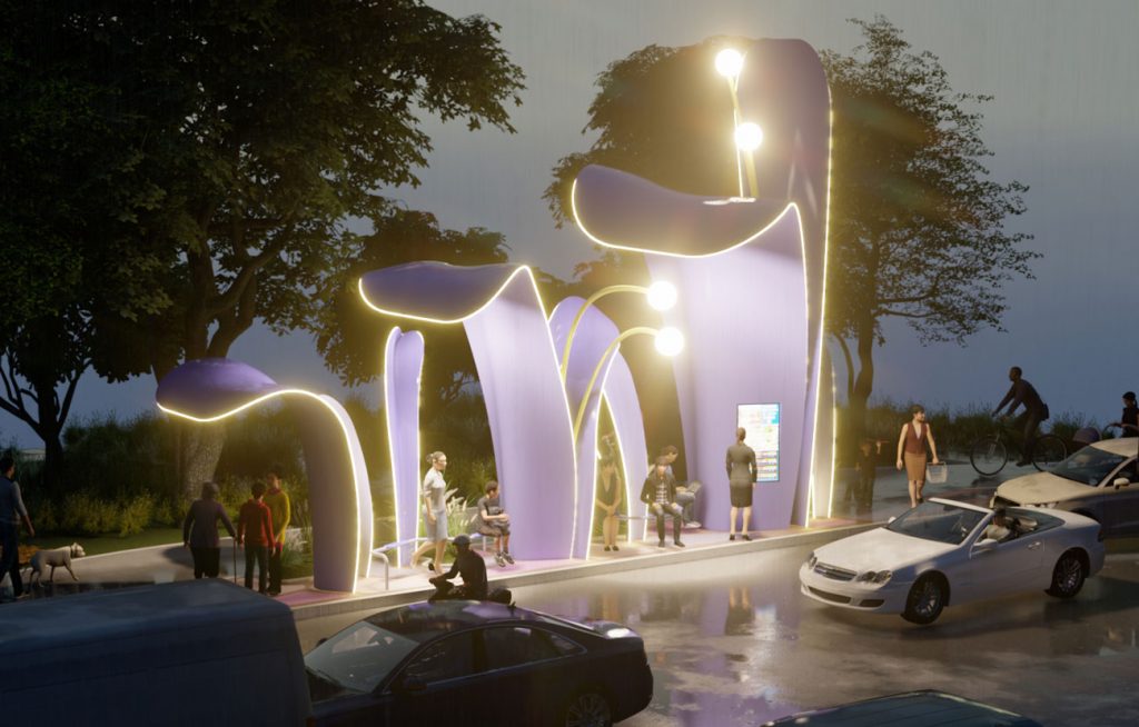 AZALEA ECO-BUS STOP - 100architects