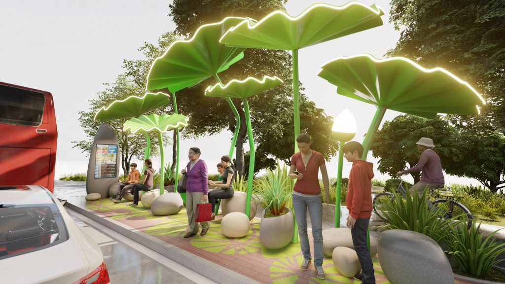 LOTUS ECO-BUS STOP - 100architects
