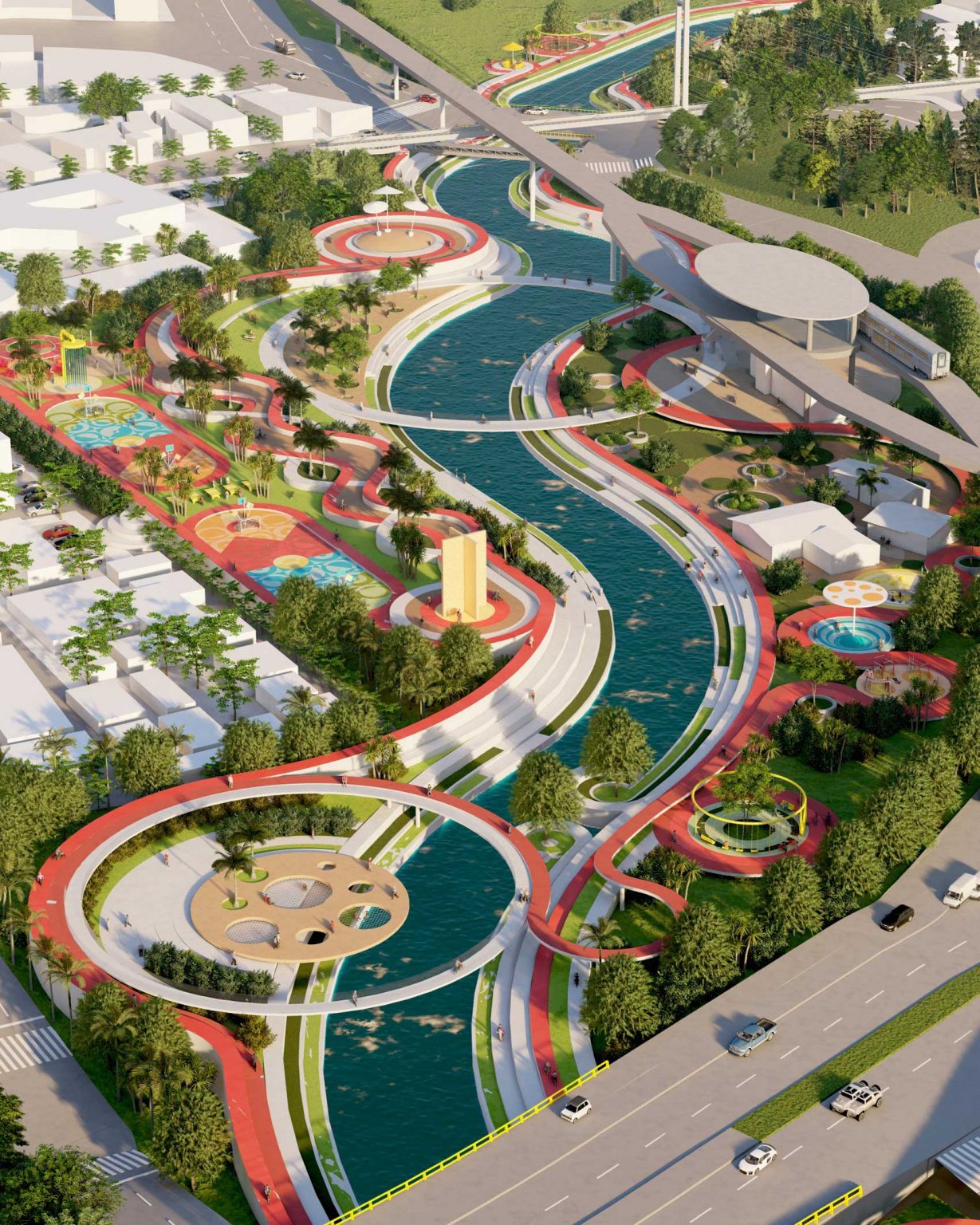 RIVER LOOP - 100architects