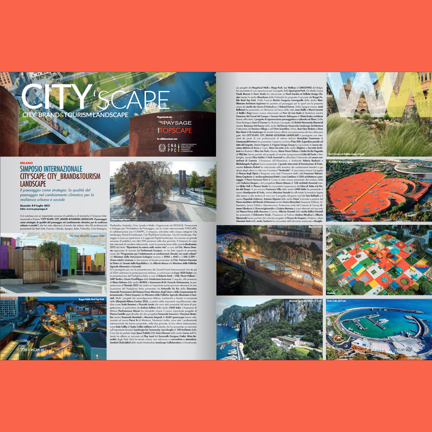 Pixeland awarded in Topscape N45 from Italy - 100architects