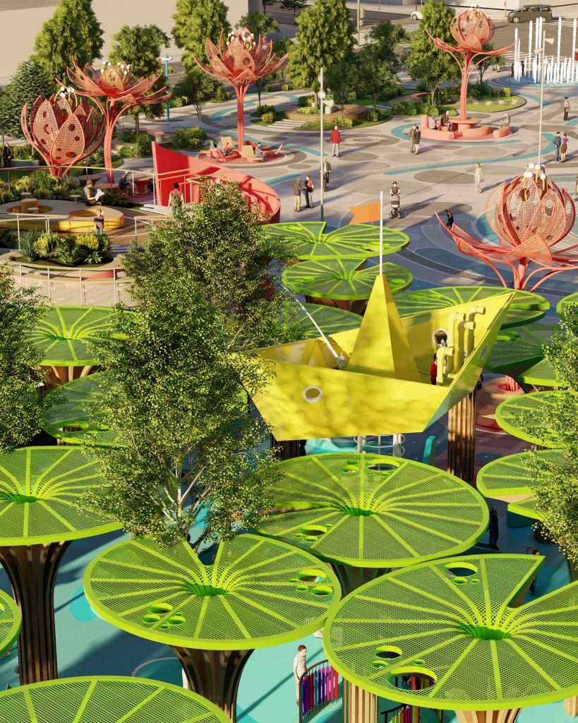 LOTUS POND - 100architects