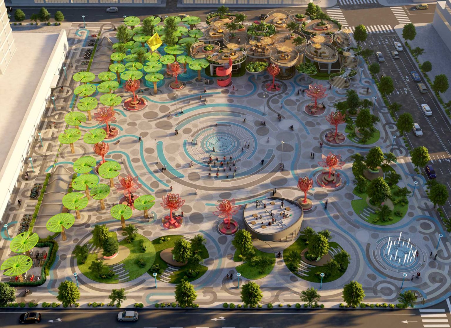 LOTUS POND - 100architects