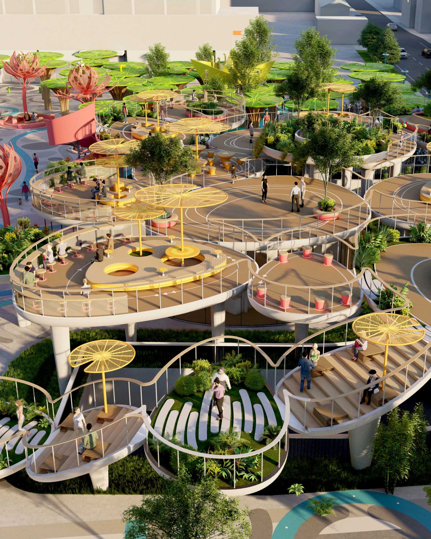 LOTUS POND - 100architects