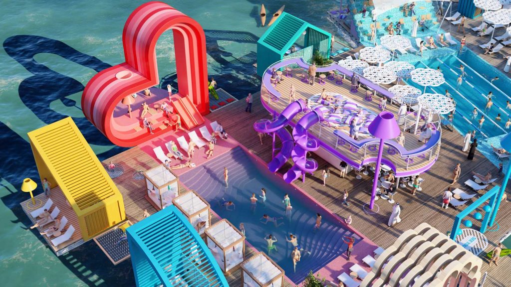 WANDERING POOLS - 100architects