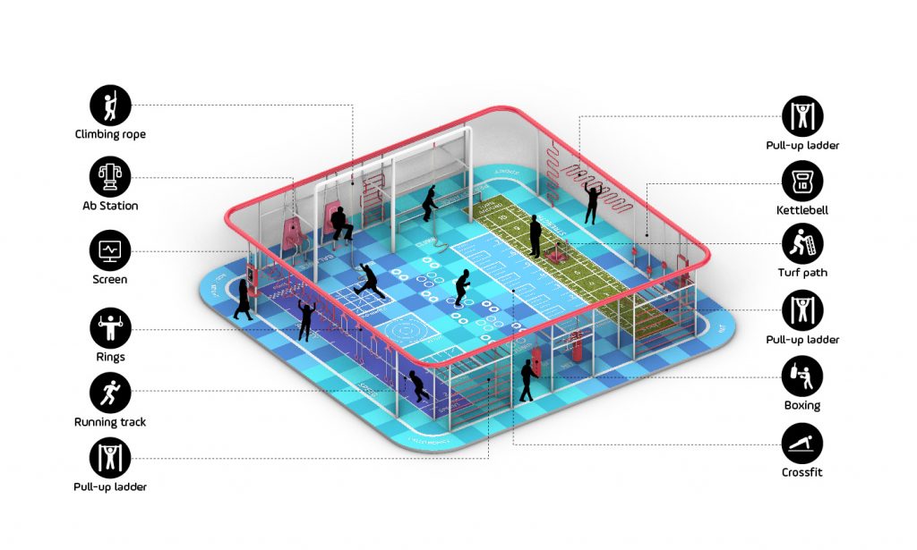 WORKOUT PIPEPARK - 100architects